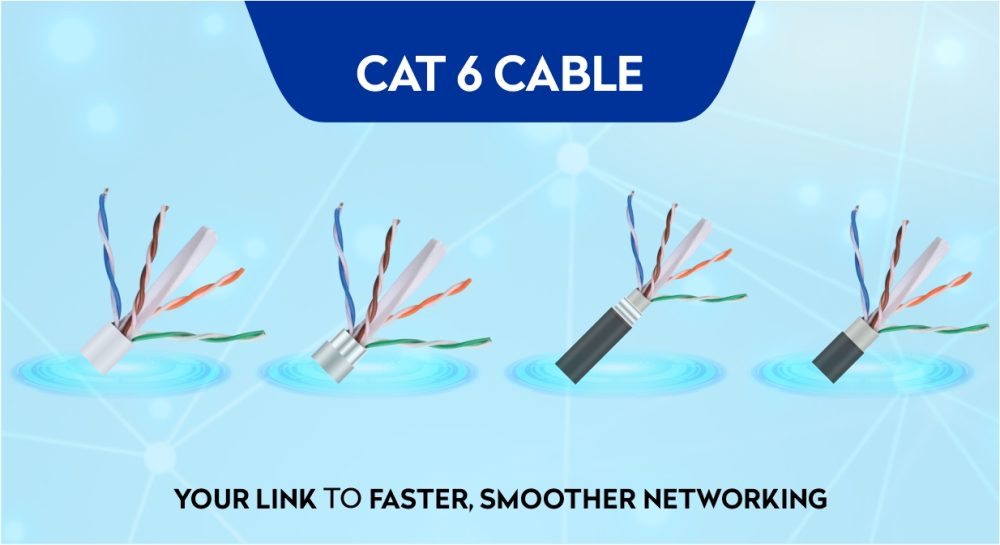 Cat 6 Cable - Boost Network Speed & Stability | AE Connect