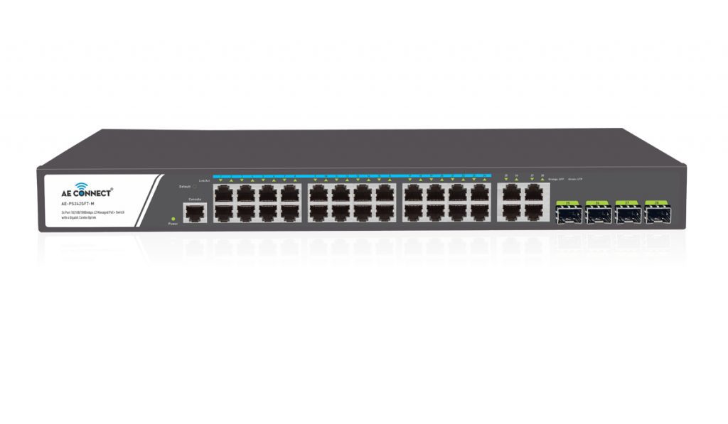 24 Port PoE Switch for High Performance Network Solutions