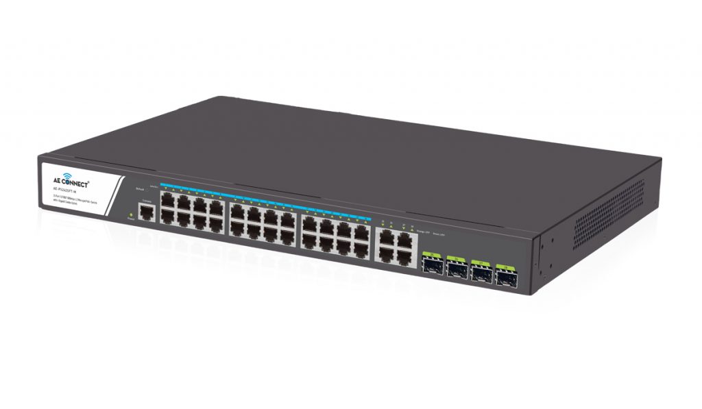 24 Port PoE Switch for High Performance Network Solutions