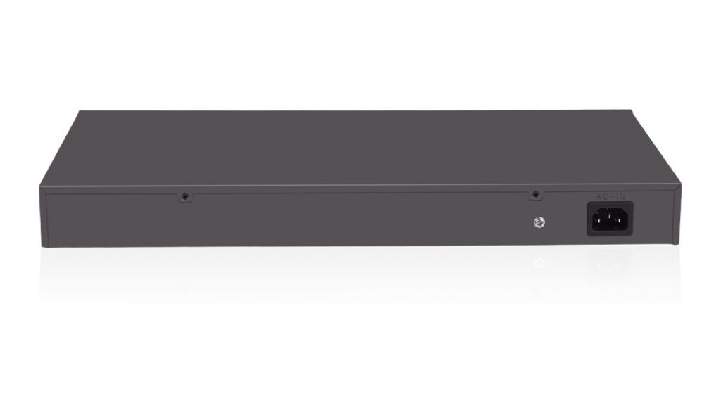 16 Port Gigabit PoE Switch with Uplinks for IP Networks
