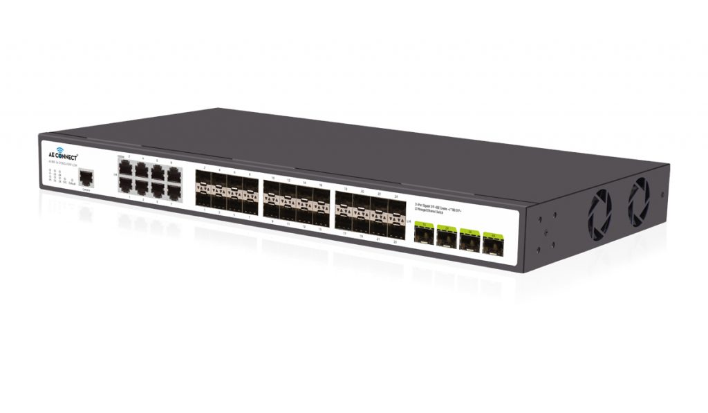 24 Port Fiber Switch - L3 Managed Core Network Switch Pro IT
