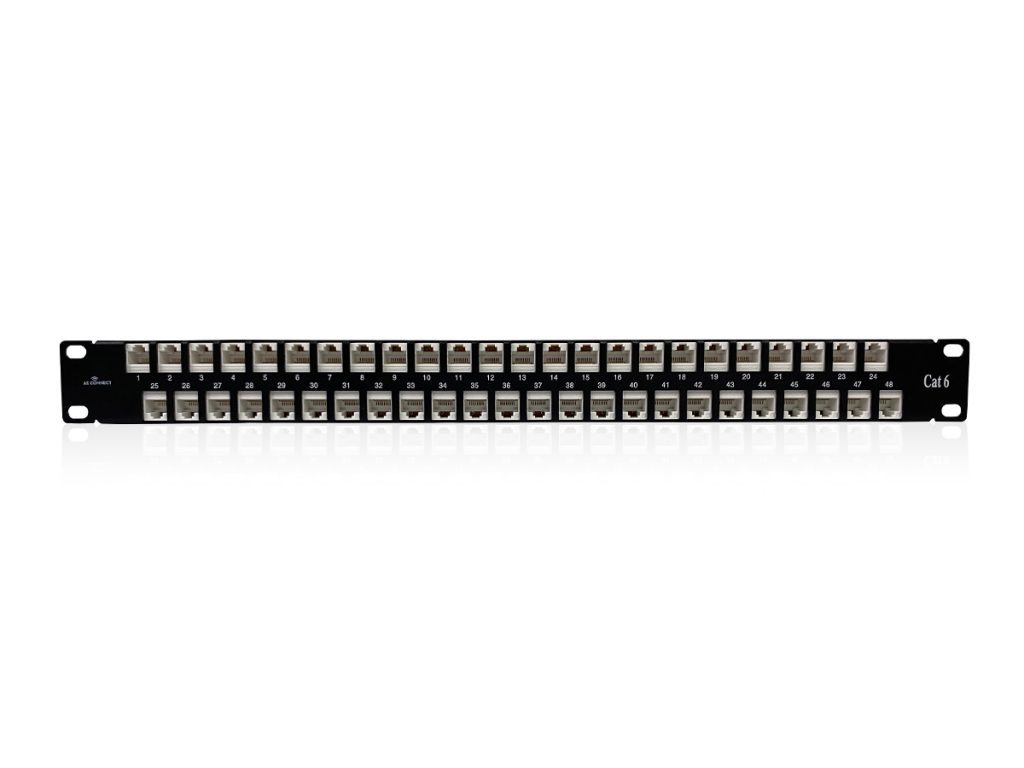 24 Port Patch Panel AE-PP624 for Organized Network Setup
