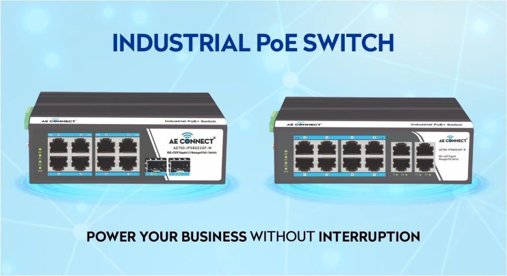 Industrial PoE Switches for Smooth Business Operations