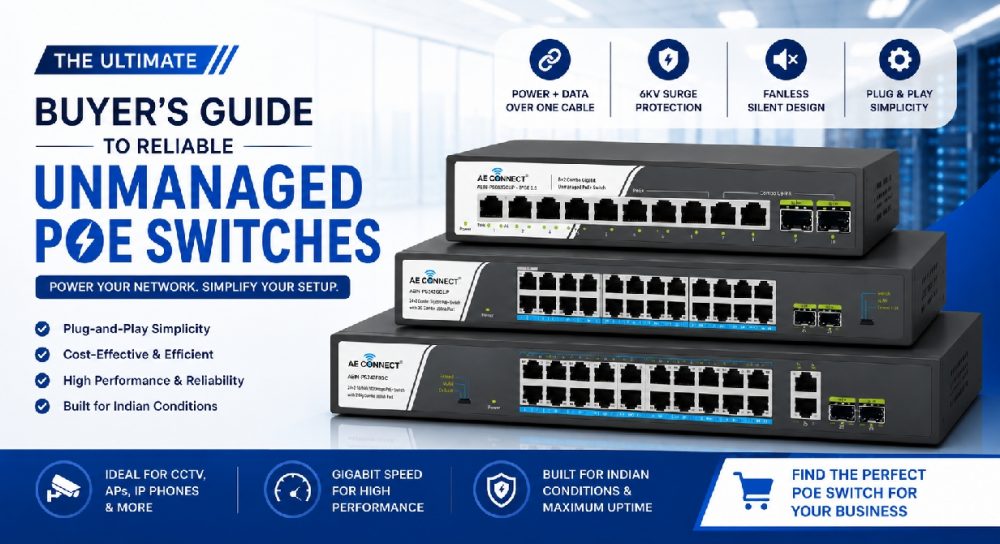 Buyer's Guide: Reliable Unmanaged PoE Switches | AE Connect